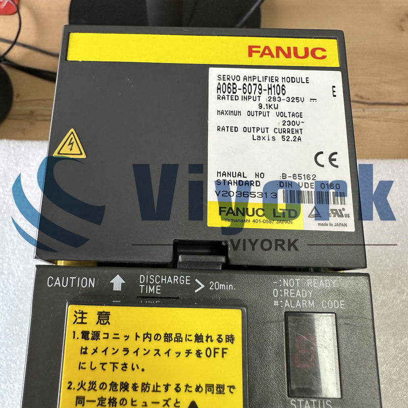 Fanuc A06B-6079-H106 SERVO AMPLIFIER MODULE ALPHA SERVO DRIVE MODEL SVM1-130 NEW สายไฟฟ้าไฟฟ้าไฟฟ้า