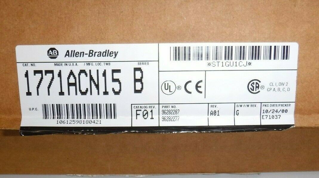Allen - Bradley 1771-ACN 1771-ACN15 / B 1- P อินเตอร์เฟสการสื่อสาร ...